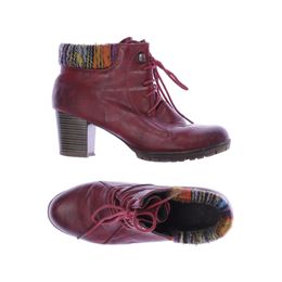 Rieker Damen Stiefelette, bordeaux, Gr. 38