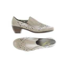 Rieker Damen Pumps, beige, Gr. 38