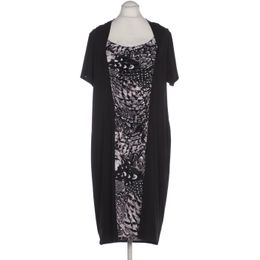 sheego Damen Kleid, schwarz, Gr. 52