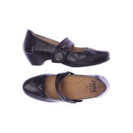 Jana Damen Pumps, schwarz, Gr. 38.5