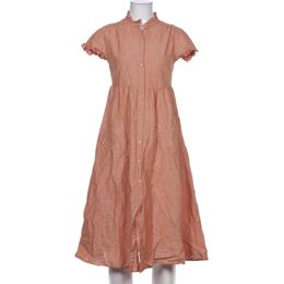 hessnatur Damen Kleid, orange, Gr. 36