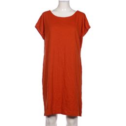 hessnatur Damen Kleid, orange, Gr. 44