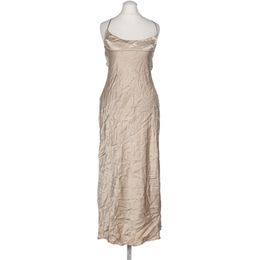 Zara Damen Kleid, beige, Gr. 38