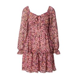 Trendyol Kleid Damen Größe 42 pastellgelb / pink / rosa / schwarz