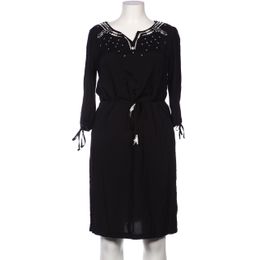 Taifun Damen Kleid, schwarz, Gr. 42