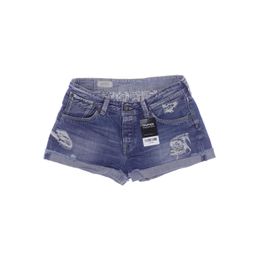 Pepe Jeans Damen Shorts, blau, Gr. 27