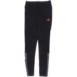 Adidas Damen Stoffhose, schwarz, Gr. 0