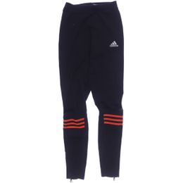 Adidas Damen Stoffhose, schwarz, Gr. 0