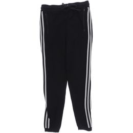 Adidas Damen Stoffhose, schwarz, Gr. 0