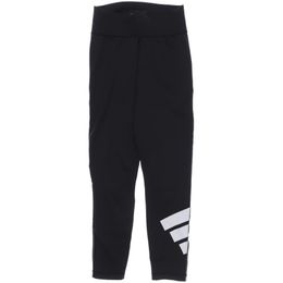 Adidas Damen Stoffhose, schwarz, Gr. 0