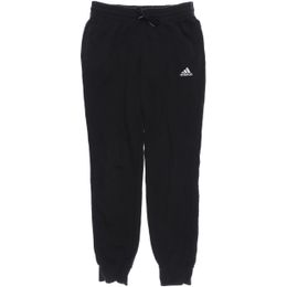 Adidas Damen Stoffhose, schwarz, Gr. 0