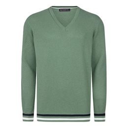Felix Hardy Pullover Herren Gr&ouml;&szlig;e XXL gr&uuml;n / schwarz / wei&szlig;