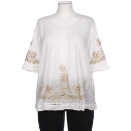 Ulla Popken Damen Bluse, weiß, Gr. 50