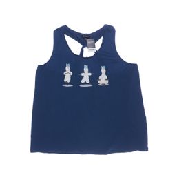 Ulla Popken Damen Top, blau, Gr. 54