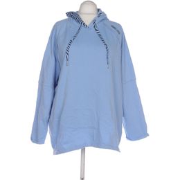 Ulla Popken Damen Kapuzenpullover, hellblau, Gr. 54