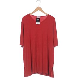 Ulla Popken Damen T-Shirt, rot, Gr. 46