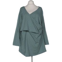 Ulla Popken Damen Langarmshirt, türkis, Gr. 54