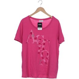 Ulla Popken Damen T-Shirt, pink, Gr. 46