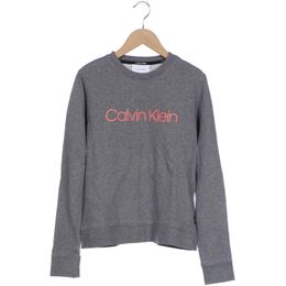 Calvin Klein Damen Sweatshirt, grau, Gr. 36