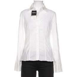 BOSS by Hugo BOSS Damen Bluse, weiß, Gr. 36