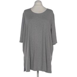 Selection by Ulla Popken Damen T-Shirt, grau, Gr. 54