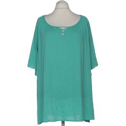 Ulla Popken Damen Bluse, türkis, Gr. 54