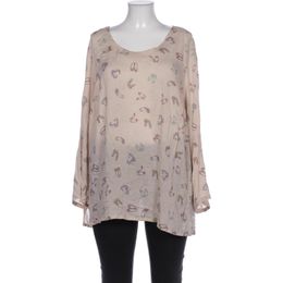 Ulla Popken Damen Bluse, beige, Gr. 50