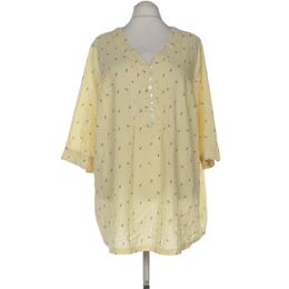 Ulla Popken Damen Bluse, gelb, Gr. 54