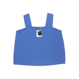 Ulla Popken Damen Top, blau, Gr. 58