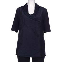 Selection by Ulla Popken Damen Bluse, marineblau, Gr. 46