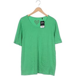 Ulla Popken Damen T-Shirt, grün, Gr. 50