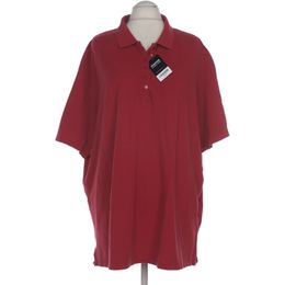 Ulla Popken Damen Poloshirt, rot, Gr. 52