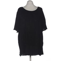 Ulla Popken Damen Bluse, schwarz, Gr. 54