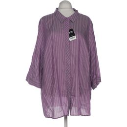 Selection by Ulla Popken Damen Bluse, flieder, Gr. 54