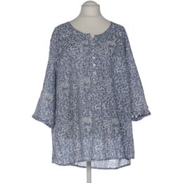 Ulla Popken Damen Bluse, hellblau, Gr. 58