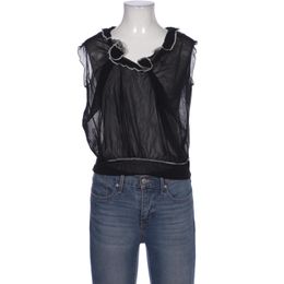 Jean Paul Gaultier Damen Bluse, schwarz, Gr. 36