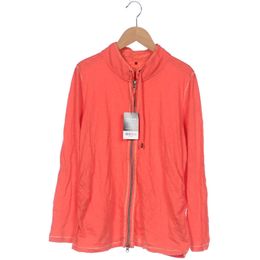 Olsen Damen Strickjacke, orange, Gr. 42