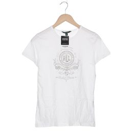 Lauren by Ralph Lauren Lauren Ralph Lauren Damen T-Shirt, weiß, Gr. 36