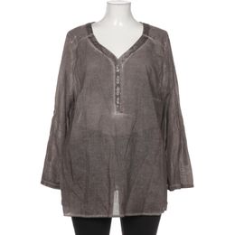 Ulla Popken Damen Bluse, grau, Gr. 48