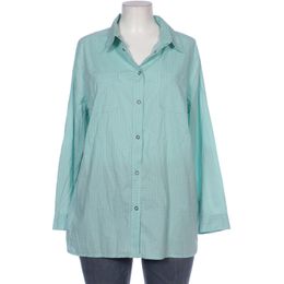 Ulla Popken Damen Bluse, hellblau, Gr. 46