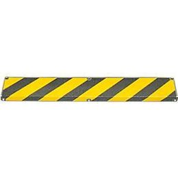 Treppenkantenprofil, 30 x 110 x 660 mm, schwarz/gelb