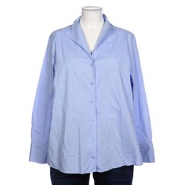 Ulla Popken Damen Bluse, blau, Gr. 50