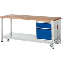 Rau Werkbank absenkbar 8152, B 2000 x T 700 x H 880 mm