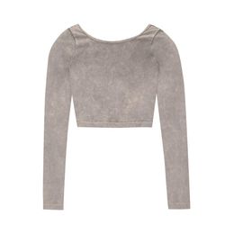 Pull&Bear Pull&Bear Shirt Damen Gr&ouml;&szlig;e M/L grau