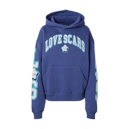 Love Scars Sweatshirt female Purple size XL