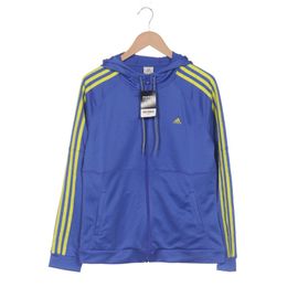 Adidas Damen Kapuzenpullover, blau, Gr. 42