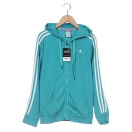 Adidas Damen Kapuzenpullover, türkis, Gr. 38