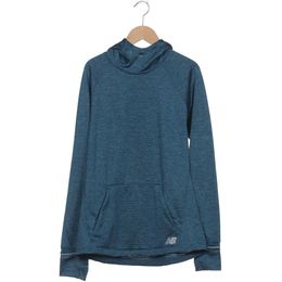 New Balance Damen Kapuzenpullover, blau, Gr. 38