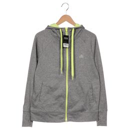 Adidas Damen Kapuzenpullover, grau, Gr. 42