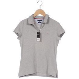 Tommy Hilfiger Damen Poloshirt, grau, Gr. 42